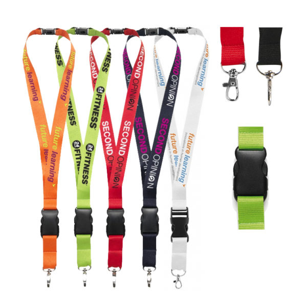 Lanyard mit Sicherheitsverschluss - Mit Logo bedrucken
